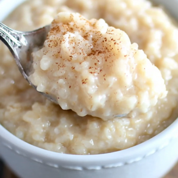 Slow Cooker Rice Pudding Recipe (Creamy & Easy)